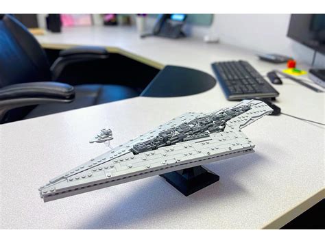 Lego Moc Desk Scale Executor Class Ssd By Simplethinker Rebrickable Build With Lego