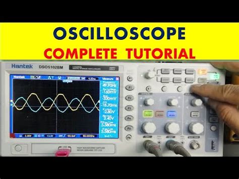 {167} How to use OSCILLOSCOPE - Digital Storage Oscilloscope DSO - Complete Tutorial - YouTube