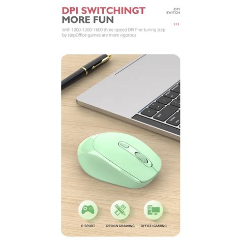Firewolf Mice Wireless Mouse 2 4ghz Usb Optical Mouse M107 Battery Not