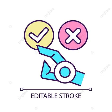 Automated Decision Making Rgb Color Icon Ai Digital Vector Vector Ai