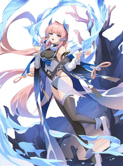 Sangonomiya Kokomi Genshin Impact Drawn By Eruthika Danbooru