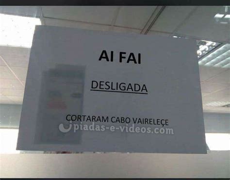 Piadas e Videos Piadas e Vídeos em memes Ai Fai