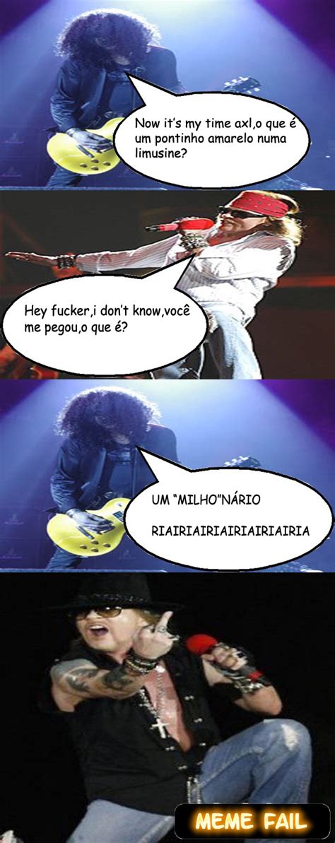 Meme Fail Slash Vs Axl Rose 4