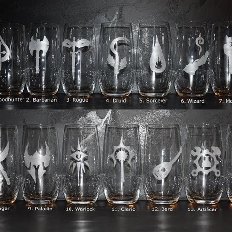 Dnd Character Glasses Etsy