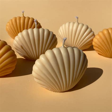 5 Shell Candles Wholesale Diffusers And Candles