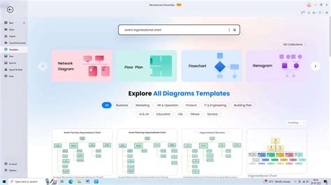 Creating Event Organizational Chart