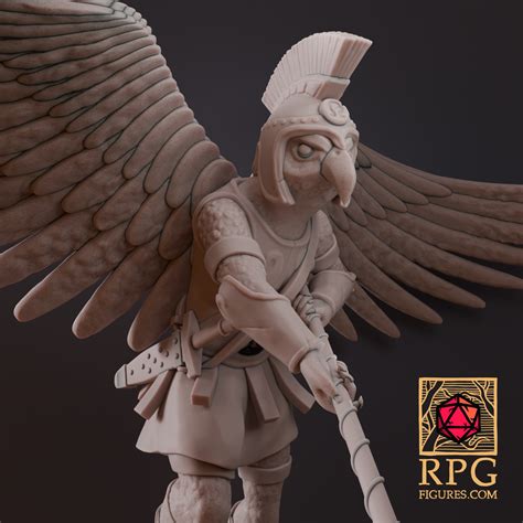 Free 3d File Dandd Monsters Aarakocra 🐦 ・model To Download And 3d Print