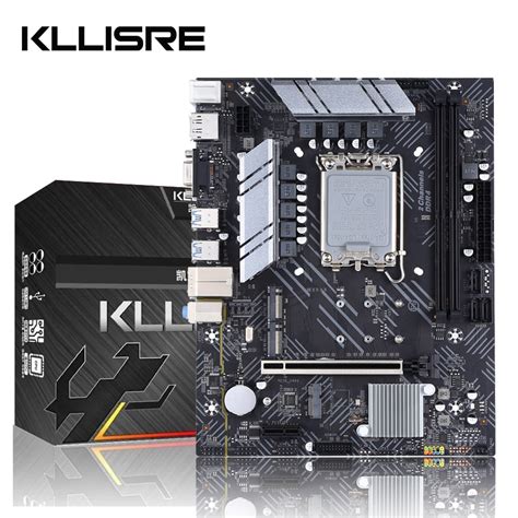 Kllisre B660 마더 보드 LGA 1700 지원 인텔 12th 13th 프로세서 DDR4 메모리 VGA HDM