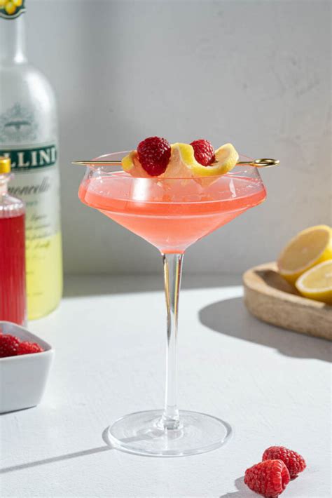 Raspberry Limoncello Martini The Boozy Ginger