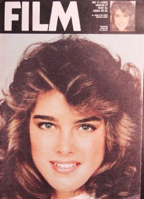 Brooke Shields Covers Film Magazine Poland 1985