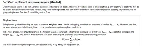 Part One Evalboostforest Import Alpha And Chegg