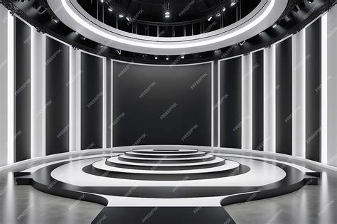 Premium Photo 3d Rendering Of Fashion Podium Catwalk Runway Model