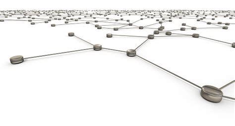 많은 기지와 이를 연결하는 인프라 그것은 네트워크의 상징이다 흰색 배경입니다 3d 일러스트레이션 연결에 대한 스톡 사진 및 기타 이미지 Istock