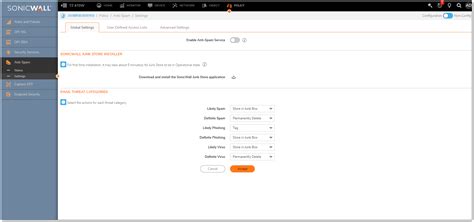 How To Activate And Configure Anti Spam Feature In Sonicwall Firewalls