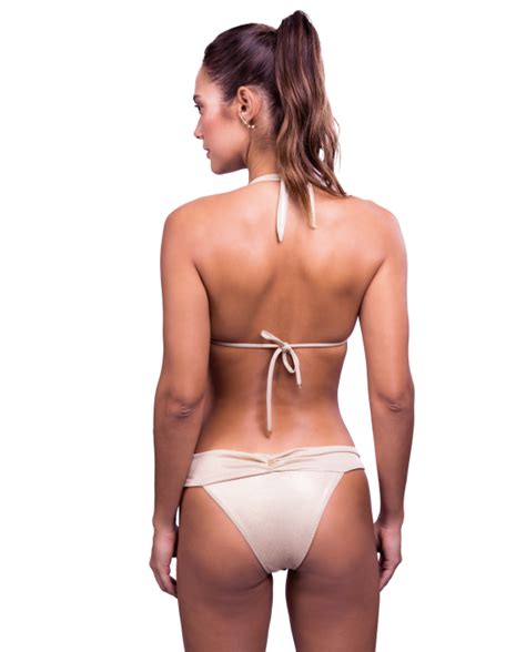 Two Piece Swimwear Copacabana Gold Shimmer Brand Despi