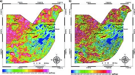 A Horizontal Gradient Magnitude Hgm Map B Hgm Peaks Overlain On Hgm Download