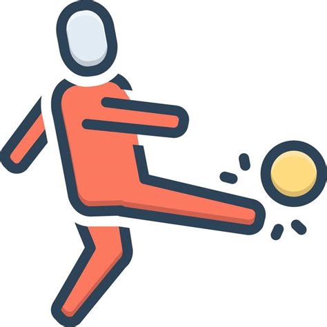 Kick Icon Vector Art Icons And Graphics For Free Download