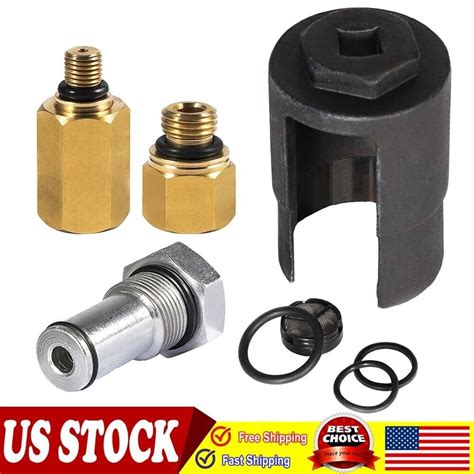 For 6 0l Ford Powerstroke Ipr Valve Socket Air Test Fitting Fuel