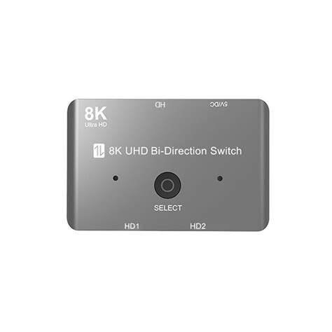 K UHD Bi Directional HDMI Switch For K Hz And K Hz For High Resolution Gaming Home