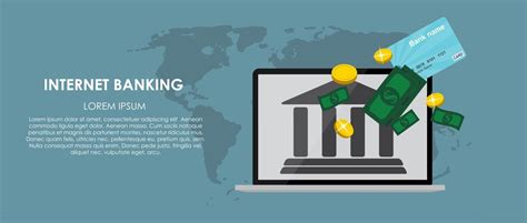 Mobile Banking Vector Illustration Flat Computing Background 2904340