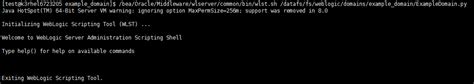 Weblogic 12c 使用 Wlst 新建域 Hqzxzb Segmentfault 思否