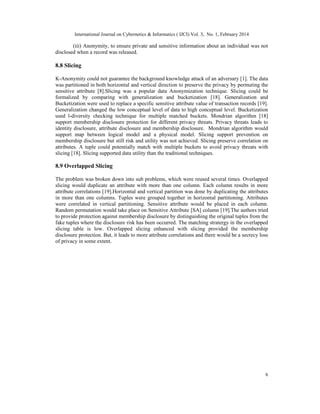 A Survey On Privacy Preserving Data Publishing Pdf