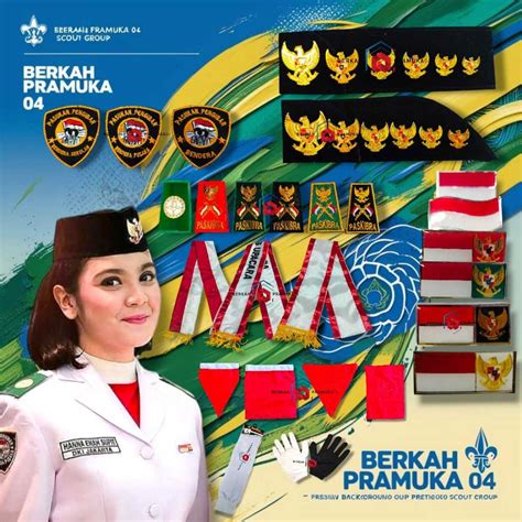 Jual Atribut Perlengkapan Paskibra Paskibraka Variasi Lengkap Shopee