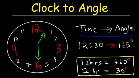 Clock Aptitude Reasoning Tricks Problems Finding Angle Between The Hands Of A Clock Given