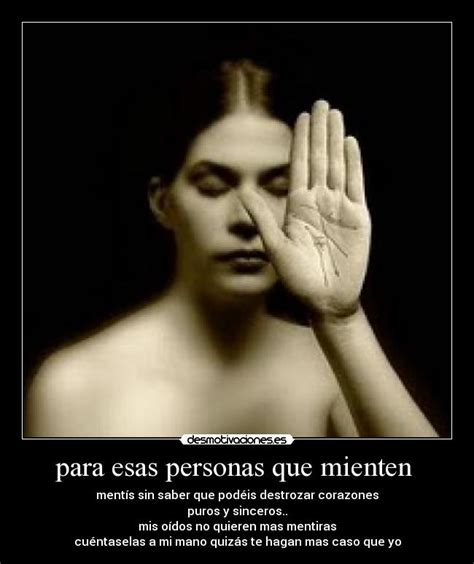 Sintético 98 Foto Frases Cuando Te Mienten Y Sabes La Verdad Lleno