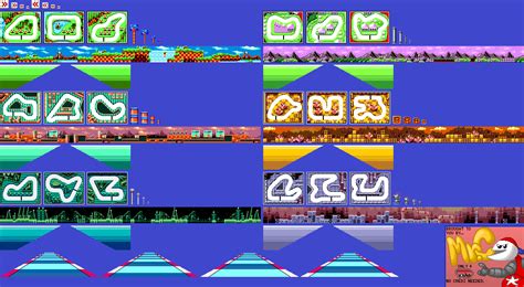 The Spriters Resource Full Sheet View Sonic Drift Tracks