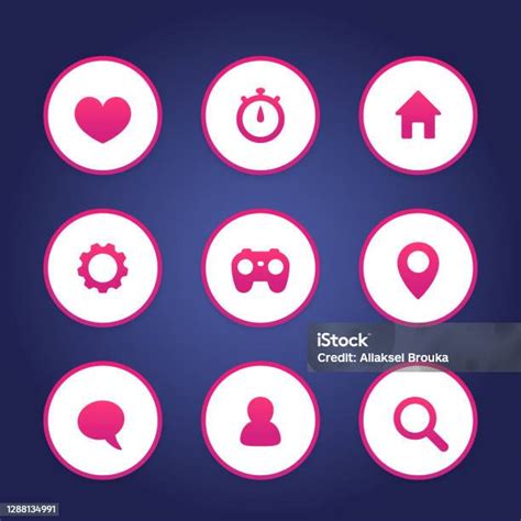 기본 웹 아이콘 세트 즐겨 찾기 저희에게 연락 프로필 사용자 채팅 메시지 설정 로그인 홈 검색 Pictograms 0명에 대한 스톡 벡터 아트 및 기타 이미지 Istock
