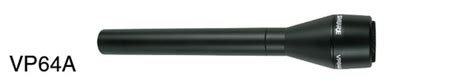 SHURE VP64A MICROPHONE Handheld, omnidirectional, dynamic, black