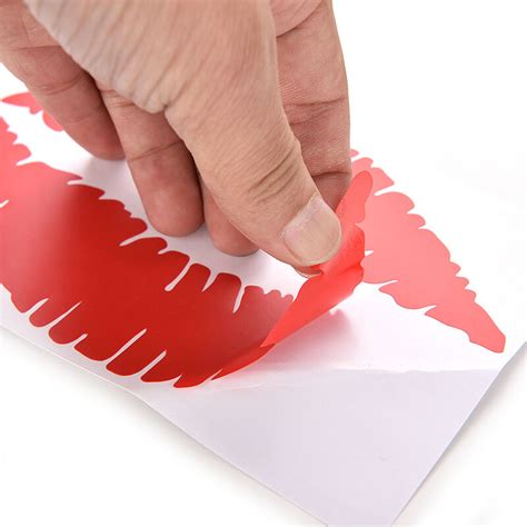 1 Pcs Red Lips Sticker Pvc Decal Vehicle Car Wall Laptop Car Decal Sticker Bdaw Ebay