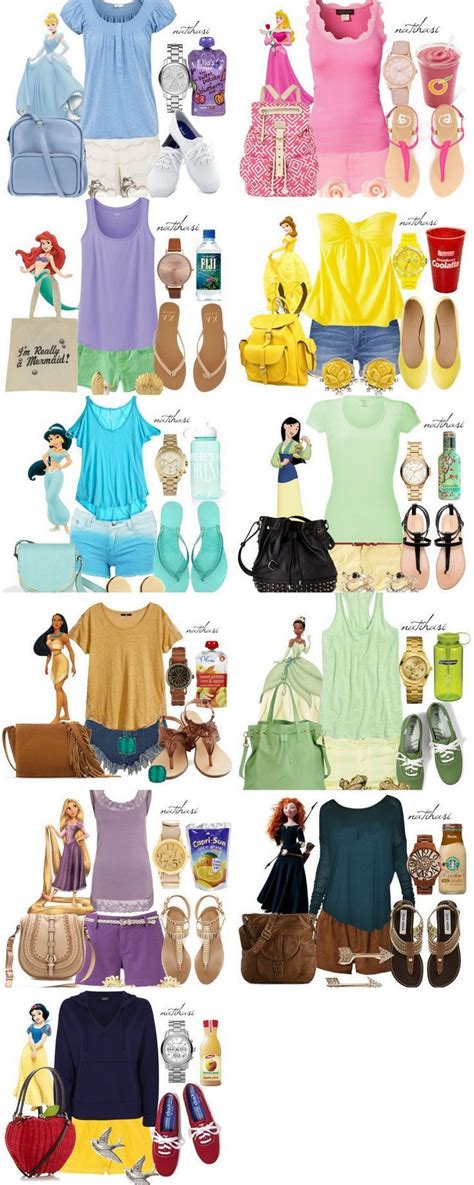 Disney Princess Theme Park Outfit Collection Why Are Cinderella And