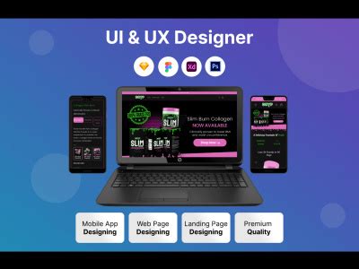 A Stunning Website Landing Page Ui Ux Design In Figma Website Development Upwork