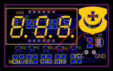 Termometr On Atmega OSHWLab