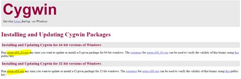 How To Install Cygwin On Windows Daxexpo