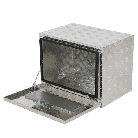 Winado 24 In Silver Aluminum Underbody Truck Tool Box Double Rv Atv