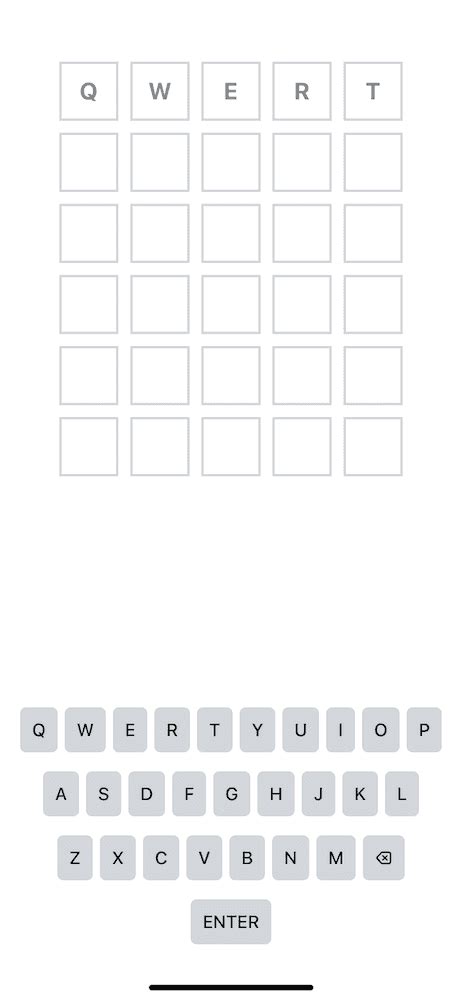 build a wordle clone with react native