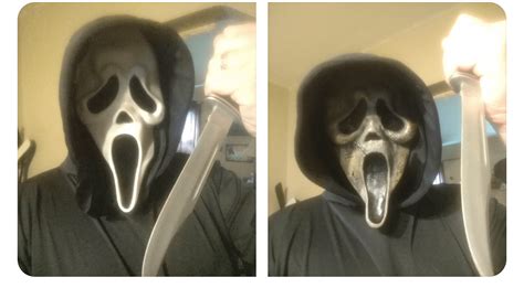 I Got My Ghostface Robe And It Came With The Original Mask I Think Im