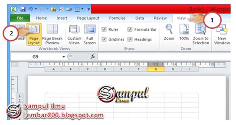 Header Footer Microsoft Excel