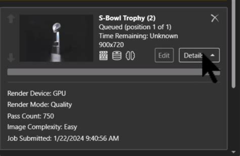 How To Use Solidworks Visualize Professionals Rendering Queue For Streamlined Design