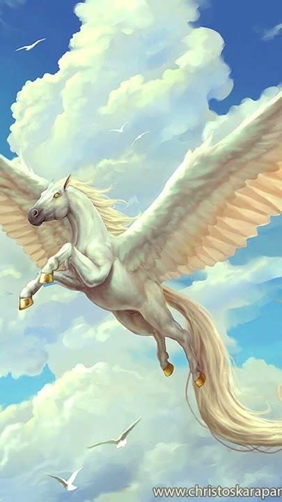 Pégaso O Cavalo Alado Da Mitologia Grega Mitologia Mitologiagrega