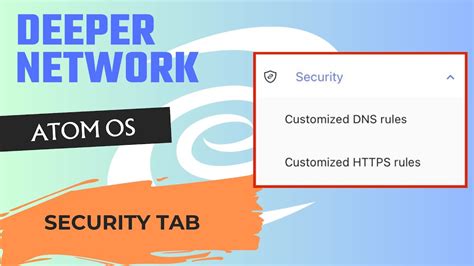 Security Tab YouTube