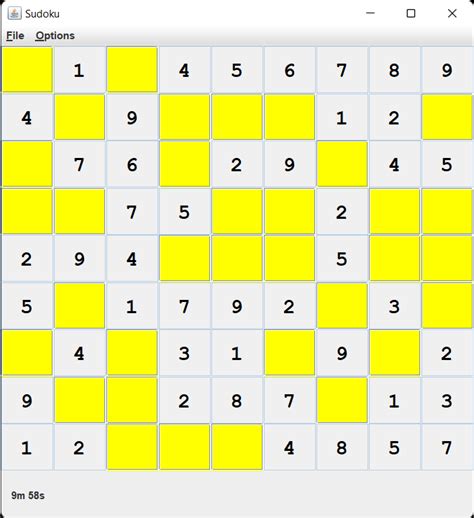 github yhwng sudoku a sudoku game written using java