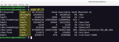 How To Find Filesystem Types In Linux Ostechnix