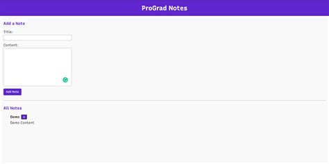 GitHub Prograd Org React Pro Redux Note
