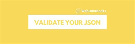 Tips Prepare Your Data With Free Json Validators Rvisualization