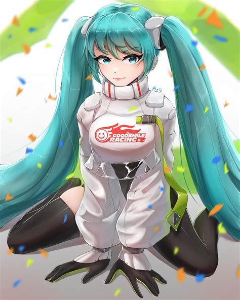Oc Racing Miku Fanart Rhatsune