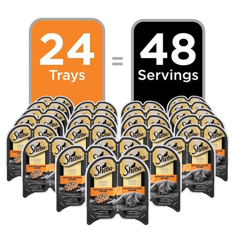 Sheba Perfect Portions Cuts In Gravy Roasted Chicken Entree Wet Cat Food Pet Supplies Online Store